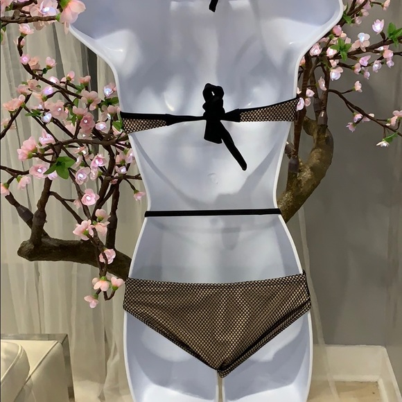 Swim | Fishnet Bikini Set | Poshmark